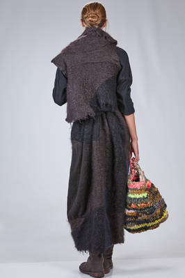 DANIELA GREGIS - Large Basket Bag Built With Selvedge Ribbons Crocheted ...
