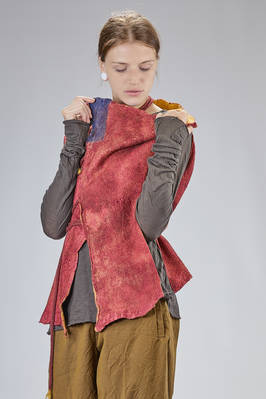 AGOSTINA ZWILLING - Scarf/vest With A Large Hand-Braided Lace In Nuno ...